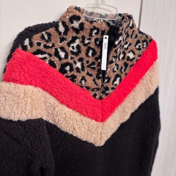 ASOS TEDDY SWEATSHIRT DRESS | Dresses | Asos Black Cheetah Red Teddy ...